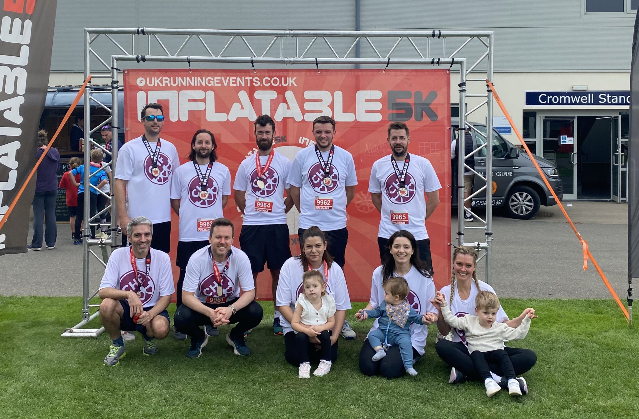 Children's Heart Federation | Team Scrambled Legs take on the CHF ...